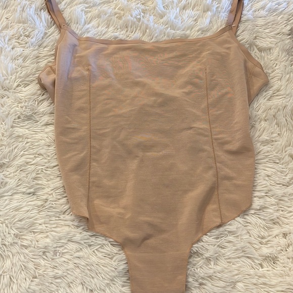 SKIMS | Tops | Skims Sheer Sculpting Bodysuit Thing | Poshmark